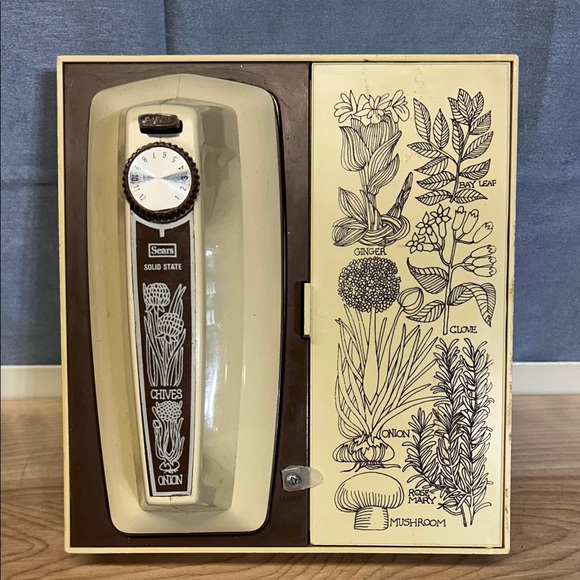 Sears | Kitchen | Rare Vintage Hand Mixer Sears Wall Mount Counter ...
